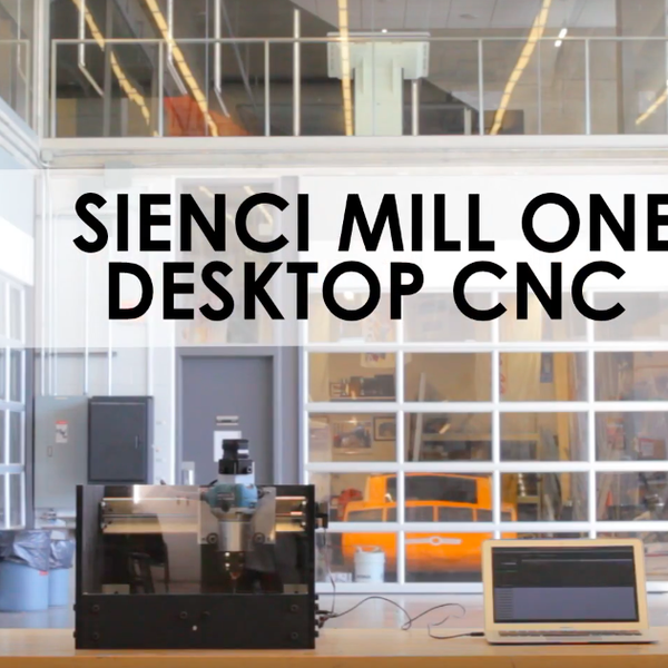 Sienci Mill One: Simplifying Desktop CNC Milling | Hackaday.io