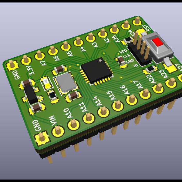 Atmel/Microchip SAM D09 Breakout Board | Hackaday.io