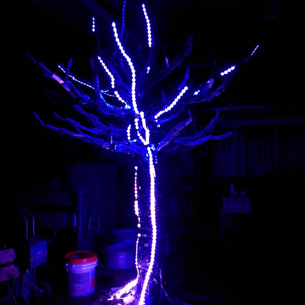 Stainless Steel Led Tree | Hackaday.io