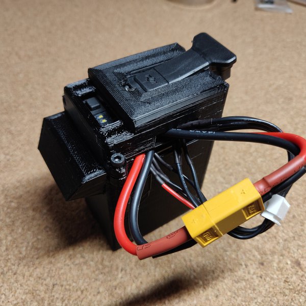 DJI FPV - Battery Breakout Mod [1]: First Tests | Hackaday.io