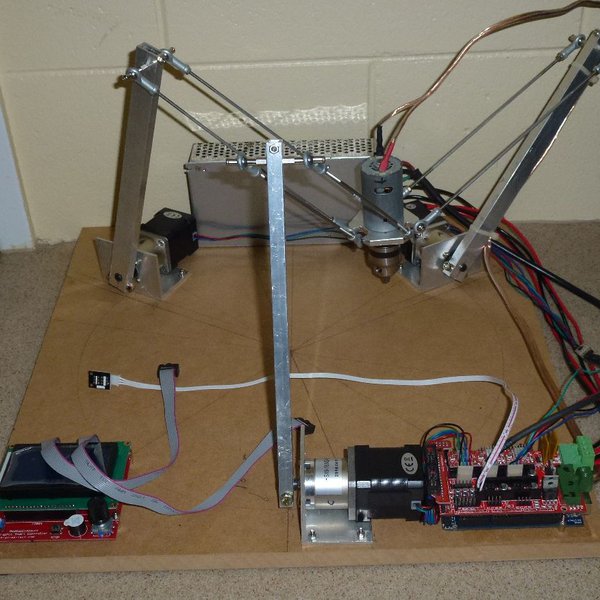 Arc Delta 3D PCB Drill (and other failures) | Hackaday.io