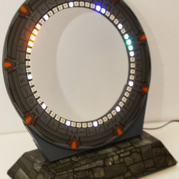 Stargate LED Clock | Hackaday.io