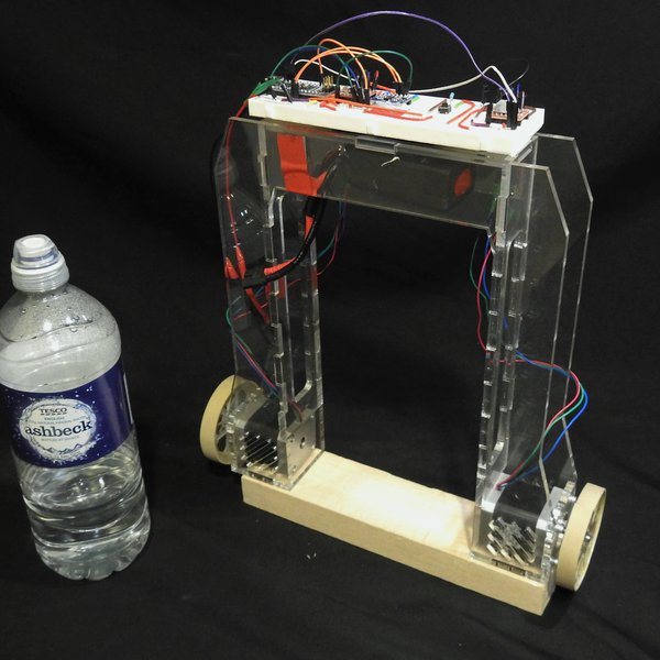 "Straddle Crane" Self-Balancing Robot | Hackaday.io