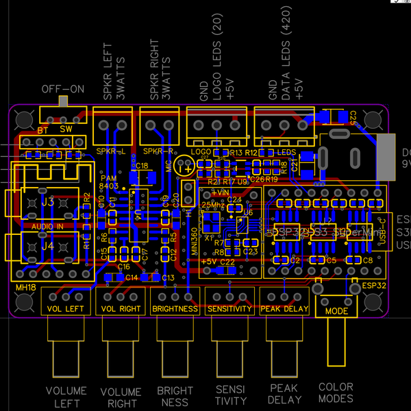 21 Band Audio Spectrum Analyzer SMD | Hackaday.io
