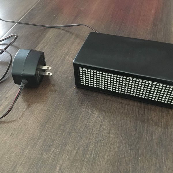 WiFi sync precision dot matrix clock | Hackaday.io