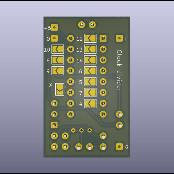 Small clock divider | Hackaday.io
