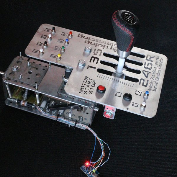 DIY Simracing H-Shifter (USB PC gearbox) | Hackaday.io DIY Simracing H-Shifter (USB PC gearbox) | Hackaday.io
