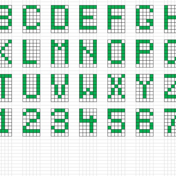 Scrolling Text On A 8x5 Multi Color Led Matrix 0214