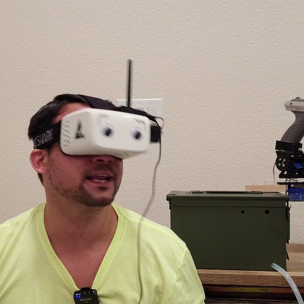 Robotic Head Tracking Water Blaster | Hackaday.io