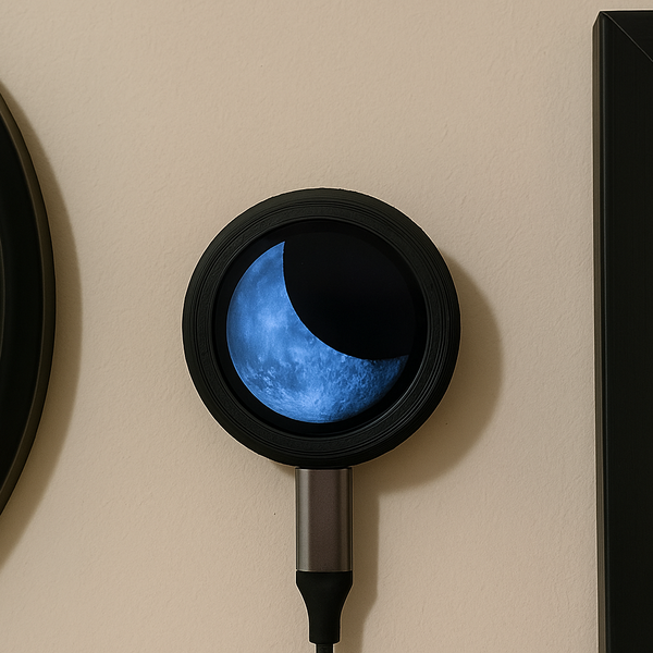 Luna - the Live Moon Phase Display | Hackaday.io