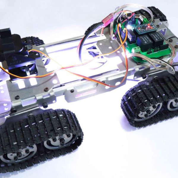 Rc Tracked Robot Using Arduino Step By Step