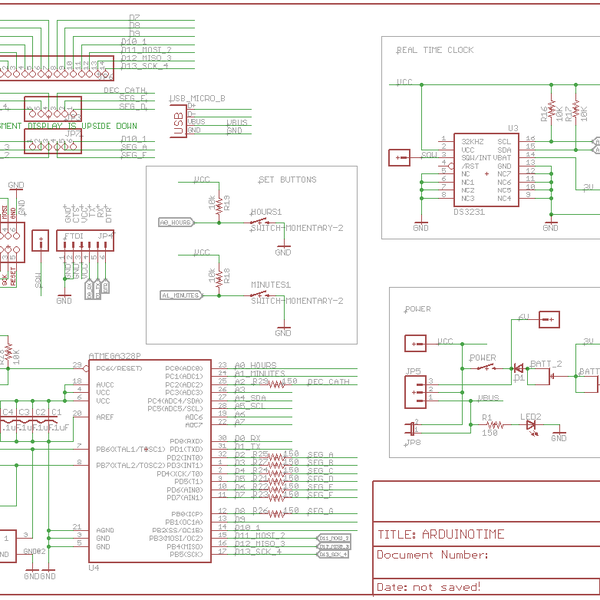 Arduinotime watch | Hackaday.io
