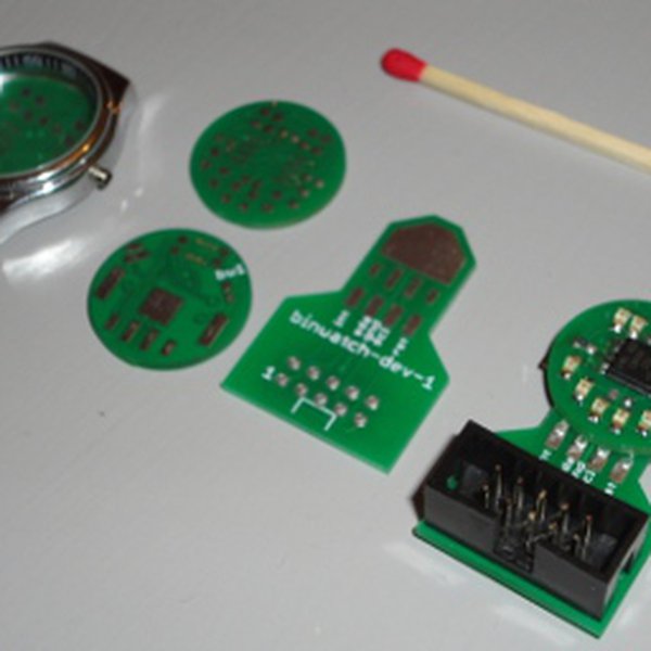 Tiny binary wristwatch | Hackaday.io