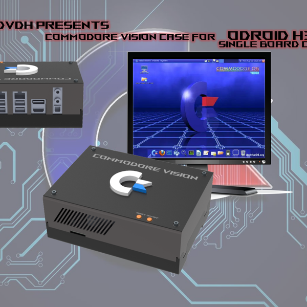 COMMODORE VISION OS CASE | Hackaday.io