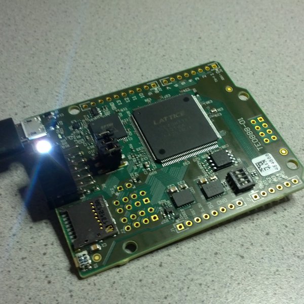Iced An Arduino Style Board With Ice Fpga 