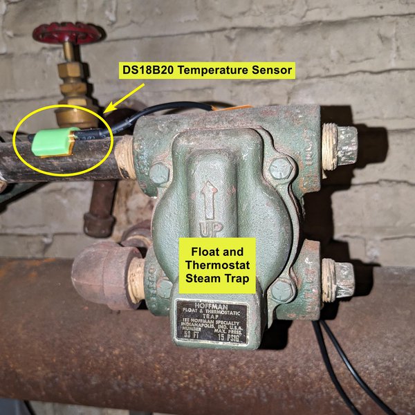 Steam Heat System Temperature Monitor | Hackaday.io