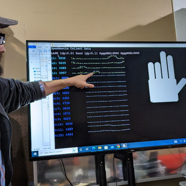 Open Muscle Finger Tracking Sensor | Hackaday.io