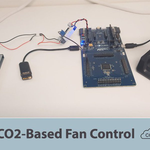 Smart CO2-Based Fan Control Using BleuIO & RA4M2 | Hackaday.io