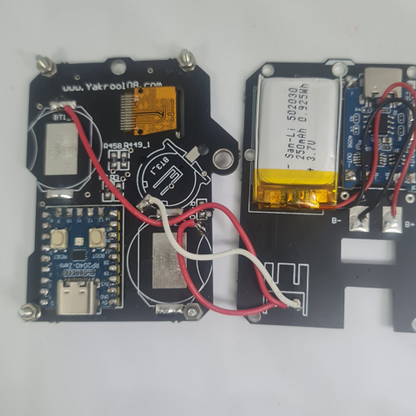 Neck watch PICO (cyberpunk) | Hackaday.io