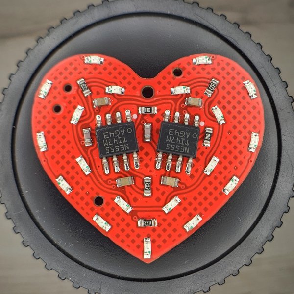 Beating Heart - 555 Timer Astable & Monostable | Hackaday.io