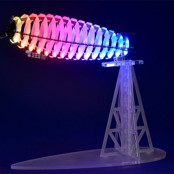 Zeppelin color LED lamp | Hackaday.io