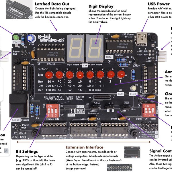 8-bit Workbench: a retro experimentation platform! | Hackaday.io