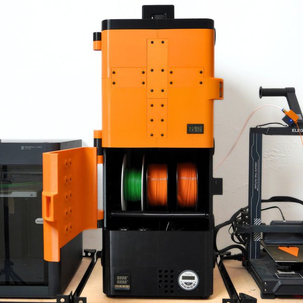 AeroDry 2.0 – 3D-Printable Modular Filament Dryer | Hackaday.io