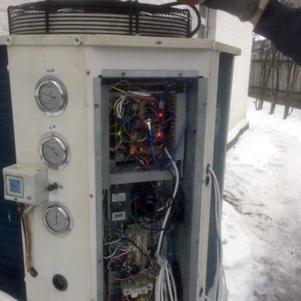 Arduino Based Air Source Heat Pump