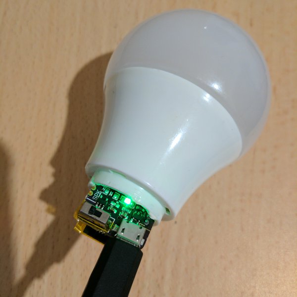 Battery Powered Bluetooth Smart Bulb | Hackaday.io
