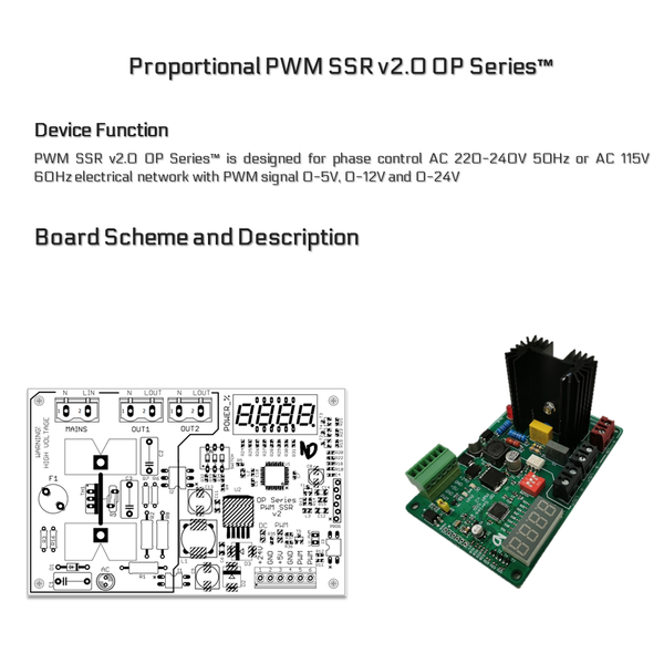Op Peek Printer And Proportional Pwm Ssr