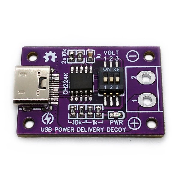 CH224K USB PD Decoy | Hackaday.io