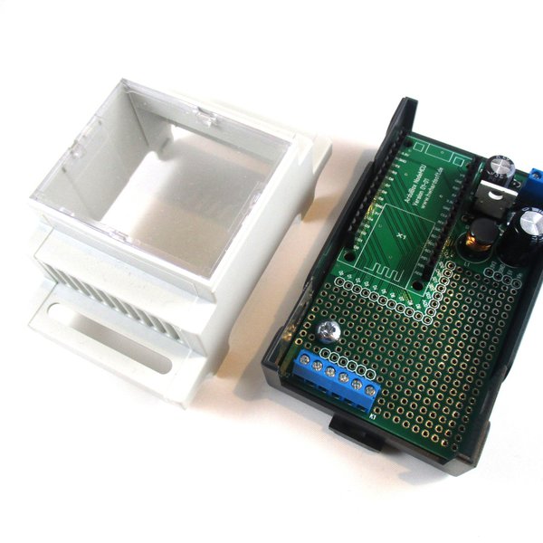 cap rail enclosure for NodeMCU | Hackaday.io
