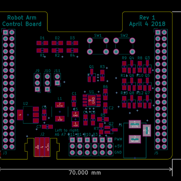 STM32 Robot Arm Controller | Hackaday.io