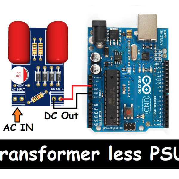 Transformer-less power supply for Microcontrollers | Hackaday.io