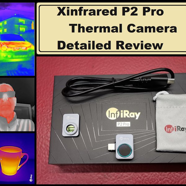 InfiRay Xinfrared P2 pro thermal camera Review | Hackaday.io