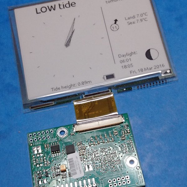 Tide Clock in MicroPython | Hackaday.io