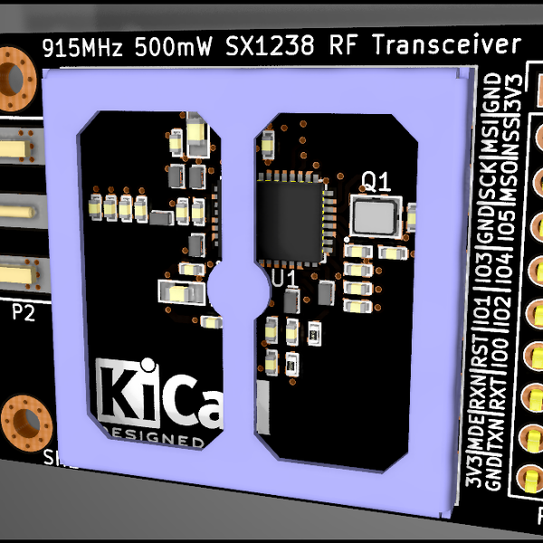 500mW (27dB) ISM Band Transceiver | Hackaday.io