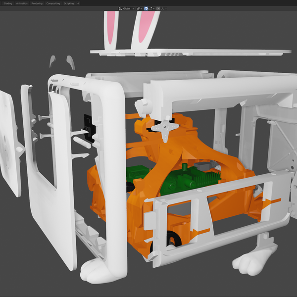 Tobi-P, the rabbit robot | Hackaday.io