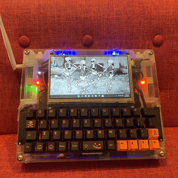 Spooky Scary Cyberdeck | Hackaday.io