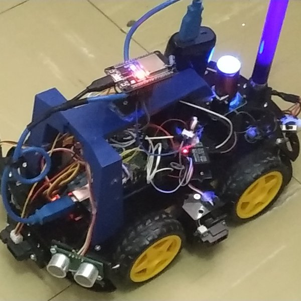 UV Sanitizing Autonomous Robot | Hackaday.io