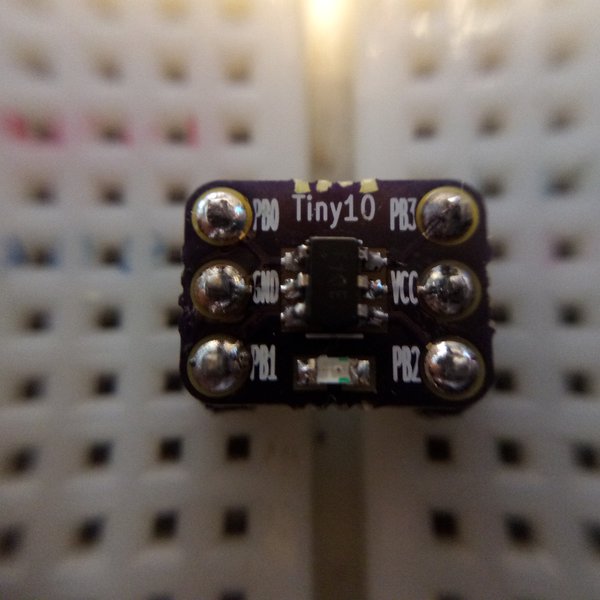 ATtiny10 Breakout Board | Hackaday.io