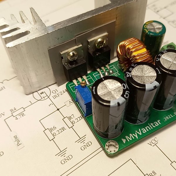 DC to DC Boost Converter using UC3843 | Hackaday.io