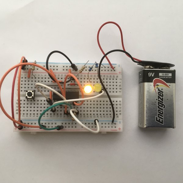 2 Bit Binary Counter Project
