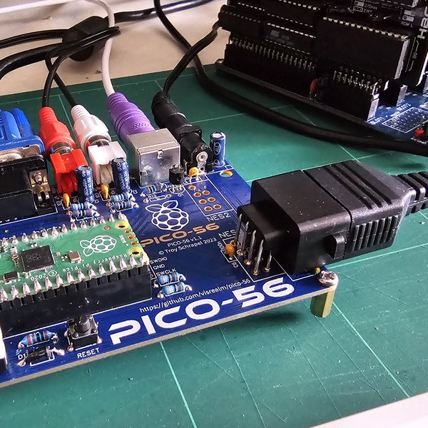 Pico 56 65c02 Tms9918a On A Pi Pico