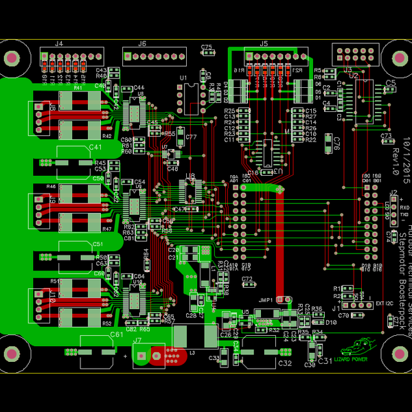 Stepmotor Driver Board for TI Tiva Launchpad | Hackaday.io