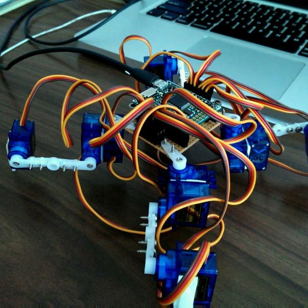Micropython Quadruped Robot | Hackaday.io
