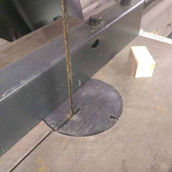 Bandsaw insert | Hackaday.io
