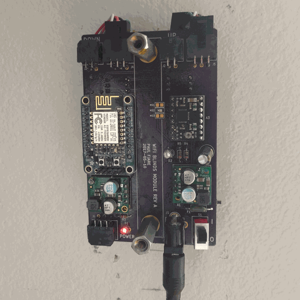 WiFi Blinds - ESP8266 IoT Device | Hackaday.io