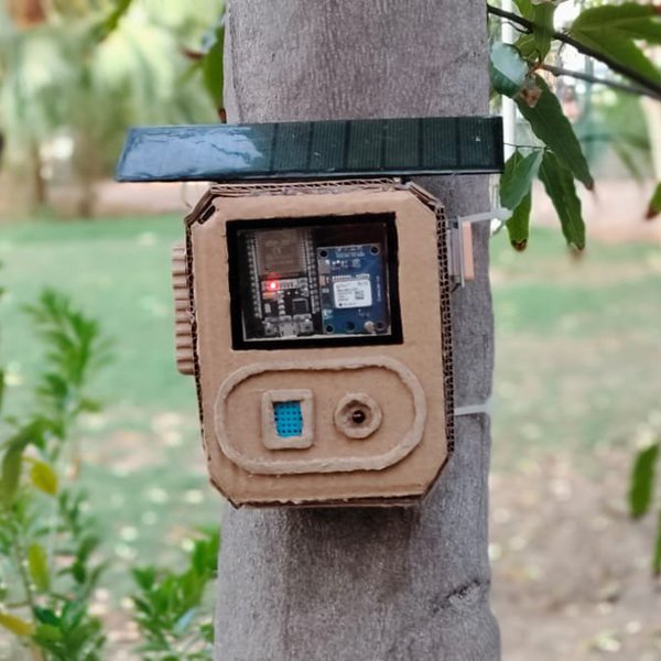 AranyaLink - Forest fire detection mesh network | Hackaday.io