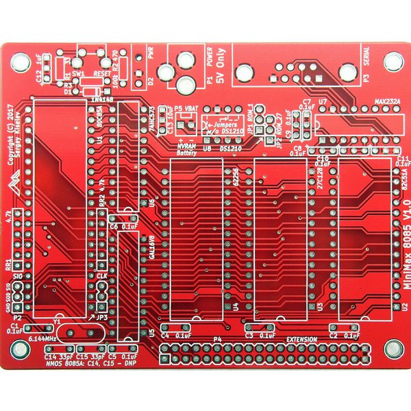 80C85 board | Hackaday.io